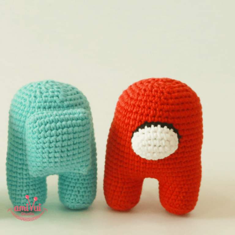 Free Among Us crochet pattern by Amivui Studio - Amivui Studio